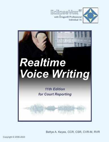 Realtime Voice Writing 11th Edition - DNS 16 & Eclipse 11 | Advantage Software